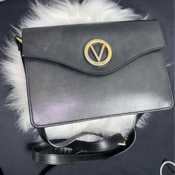 Valentino | Bags | Authentic Valentino Black Cross Bag | Poshmark